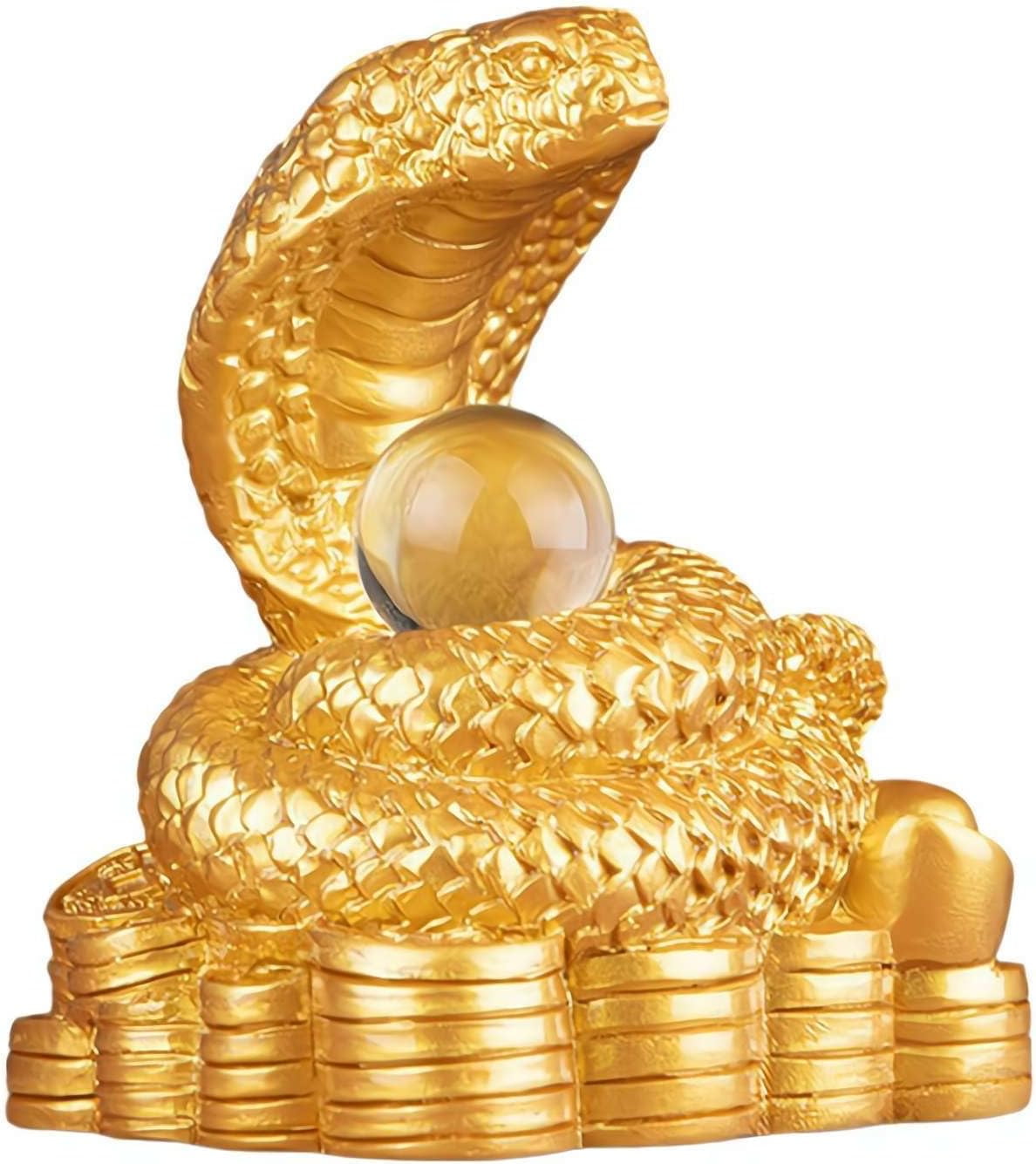Snake Statue Hand Craved Crafts Snake Figurine Year of The Snake 2025 ...