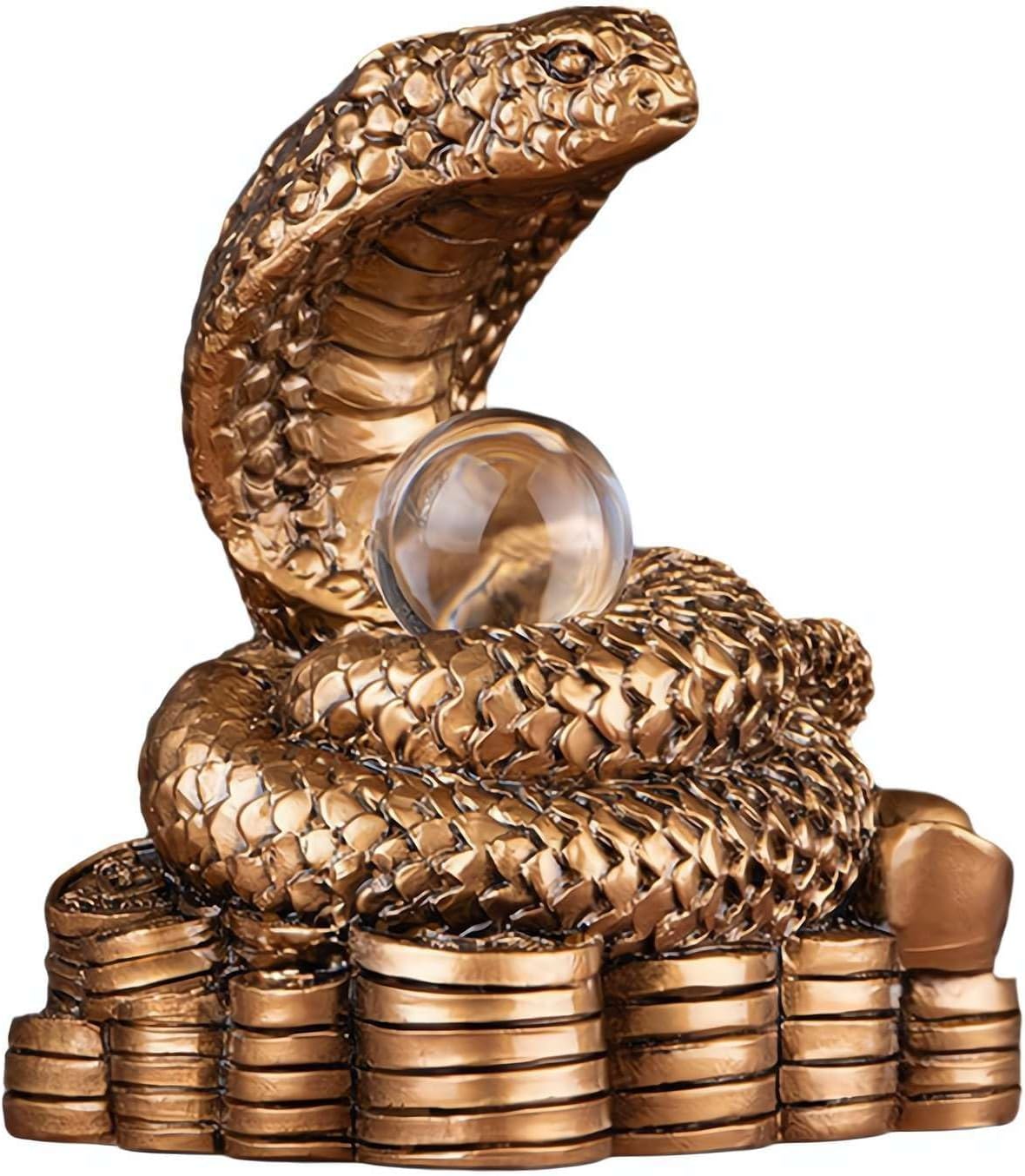 Snake Statue Hand Craved Crafts Snake Figurine Year of The Snake 2025 ...