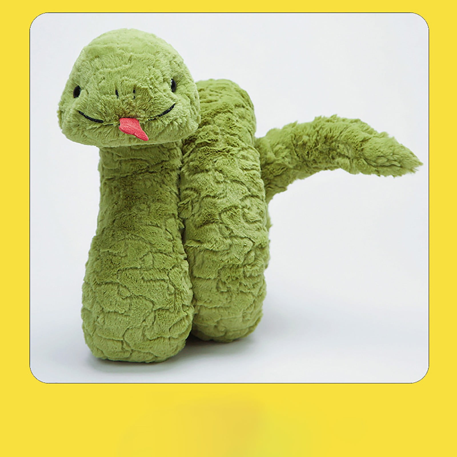 Snake Stuffed Animal, 31.4'' Green Plush Snake Toy for Kids & Adults ...