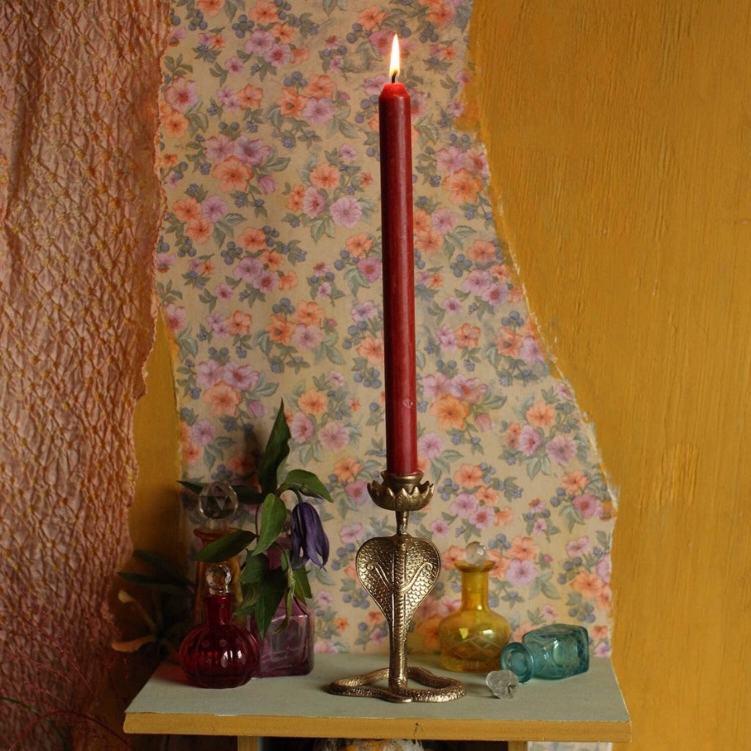 Snake Taper Candle Holder - Dakota Snake Taper Candle Holder - Walmart.com