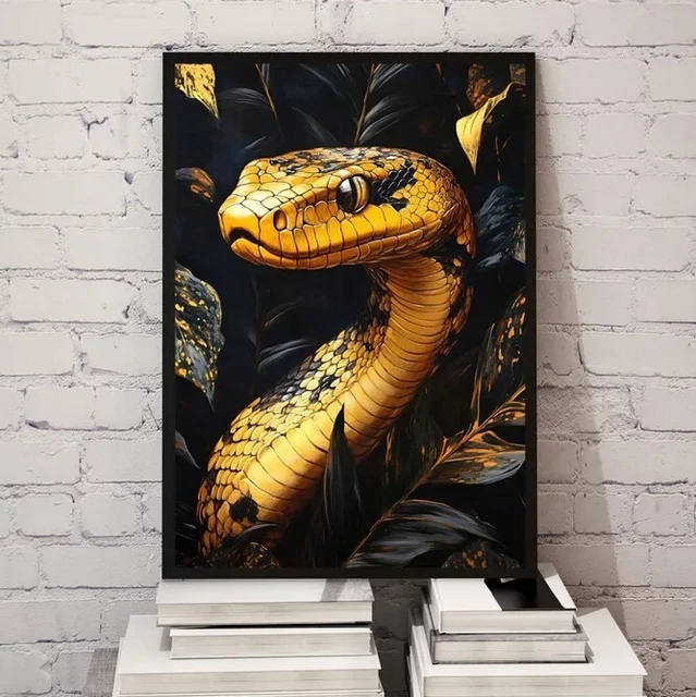 Snake Wall Art, Exotic Snake Print, Wildlife Art, Nature Wall Art NO ...