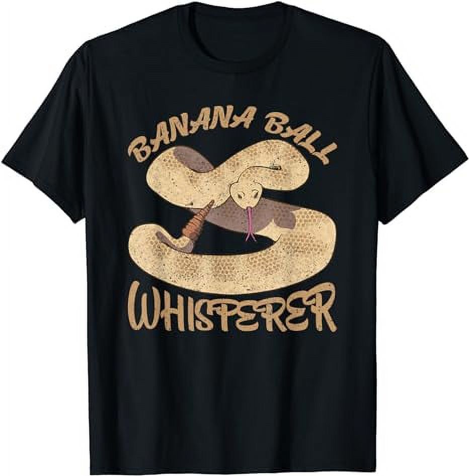 Snake Whisperer Banana Ball Python T-Shirt - Walmart.com