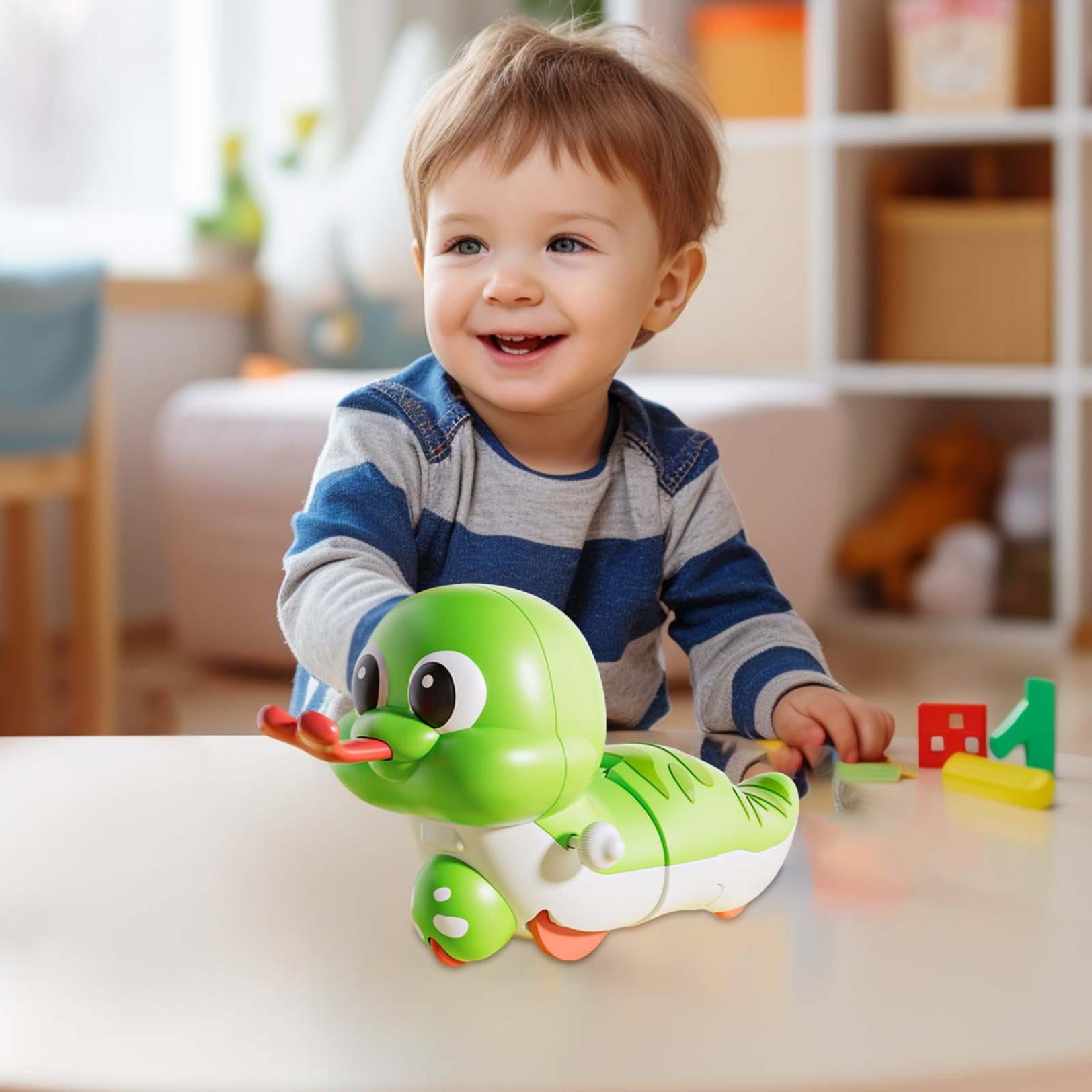 Snake Wind Up Toys 5 Inch Cute Snake Year Windup Toys Flipping Walking ...