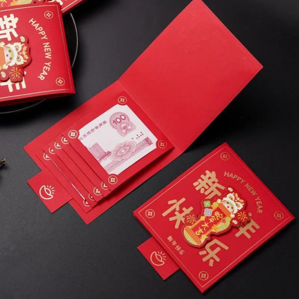 Snake Year Red Envelope 2025 New Year Creative Childrens New Years ...