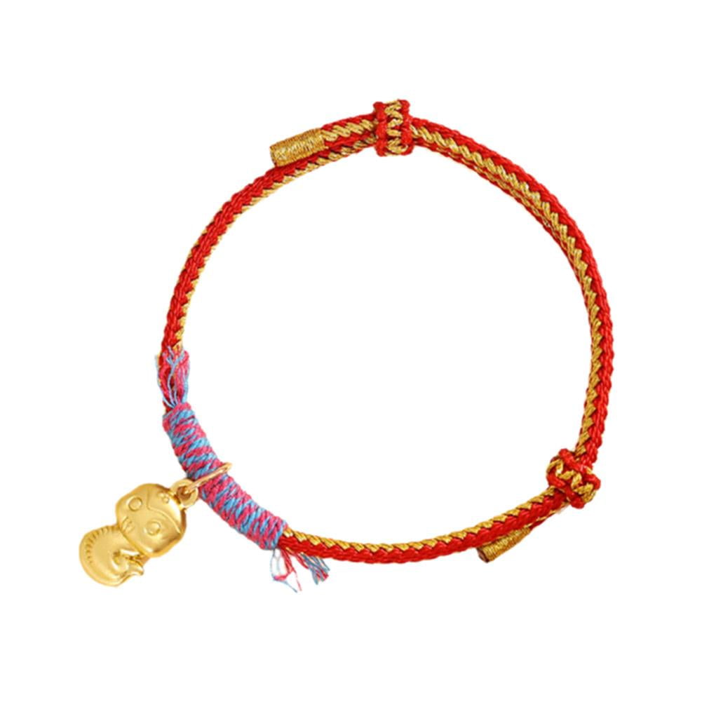 Snake brings good luck [golden red string] (C) $2025 Year of the Snake ...