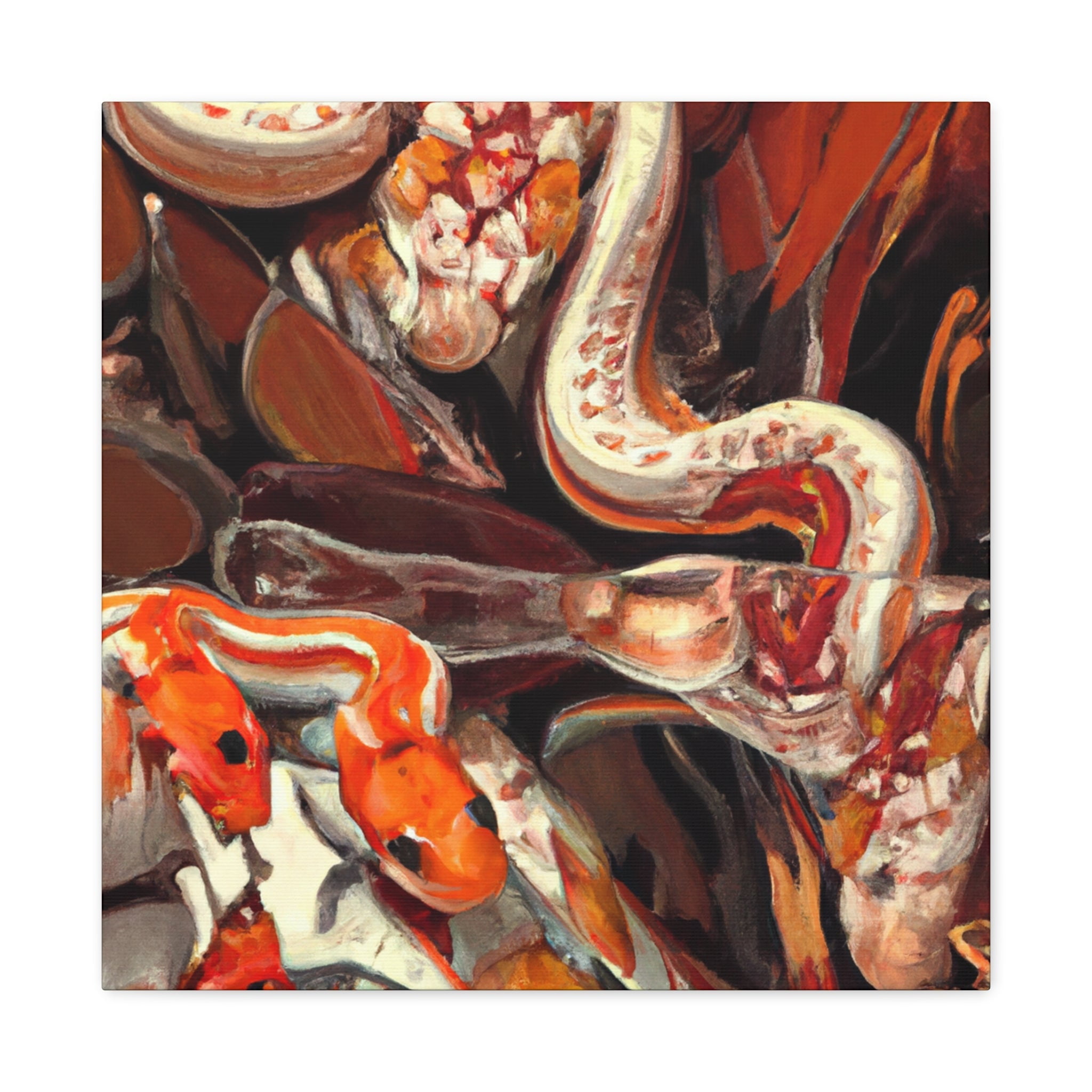 "Snake from Surrealism" - Canvas - Walmart.com