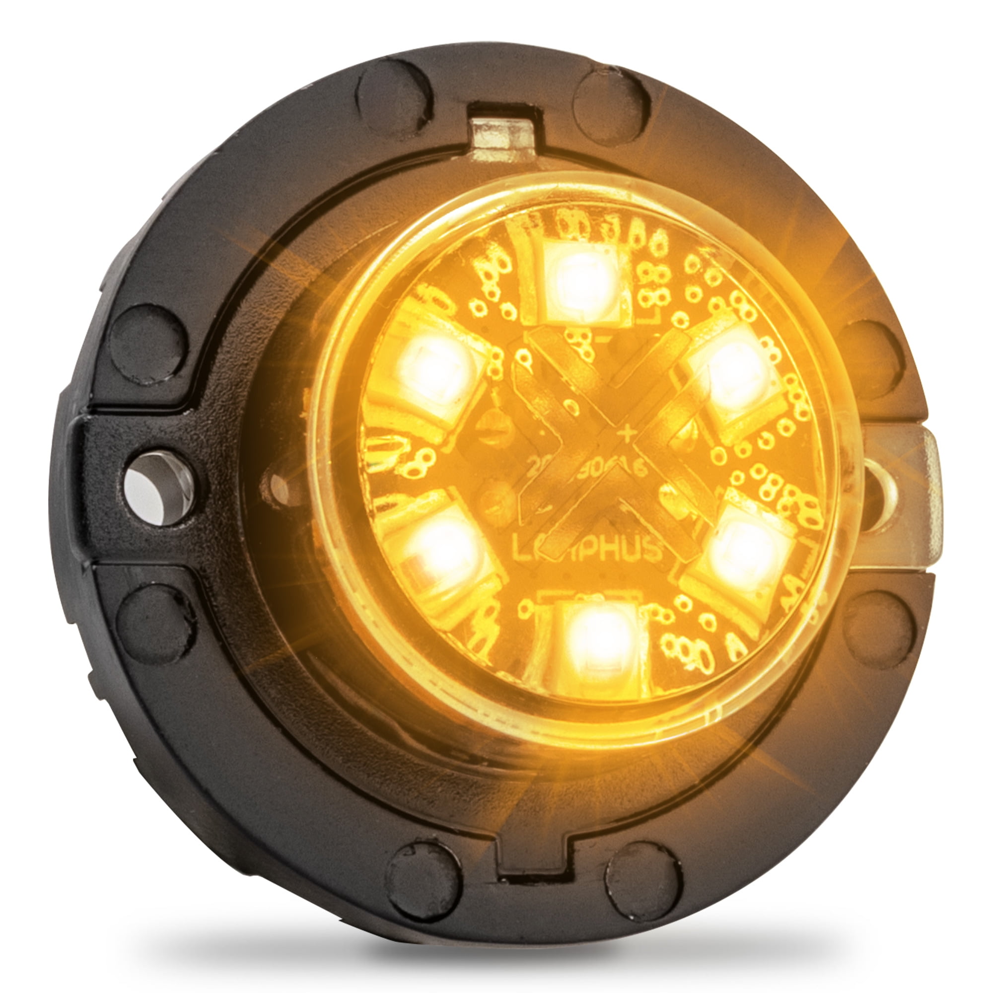 SnakeEye III AMBER LED Hideaway Strobe Light [SAE Class 1] [IP67 ...
