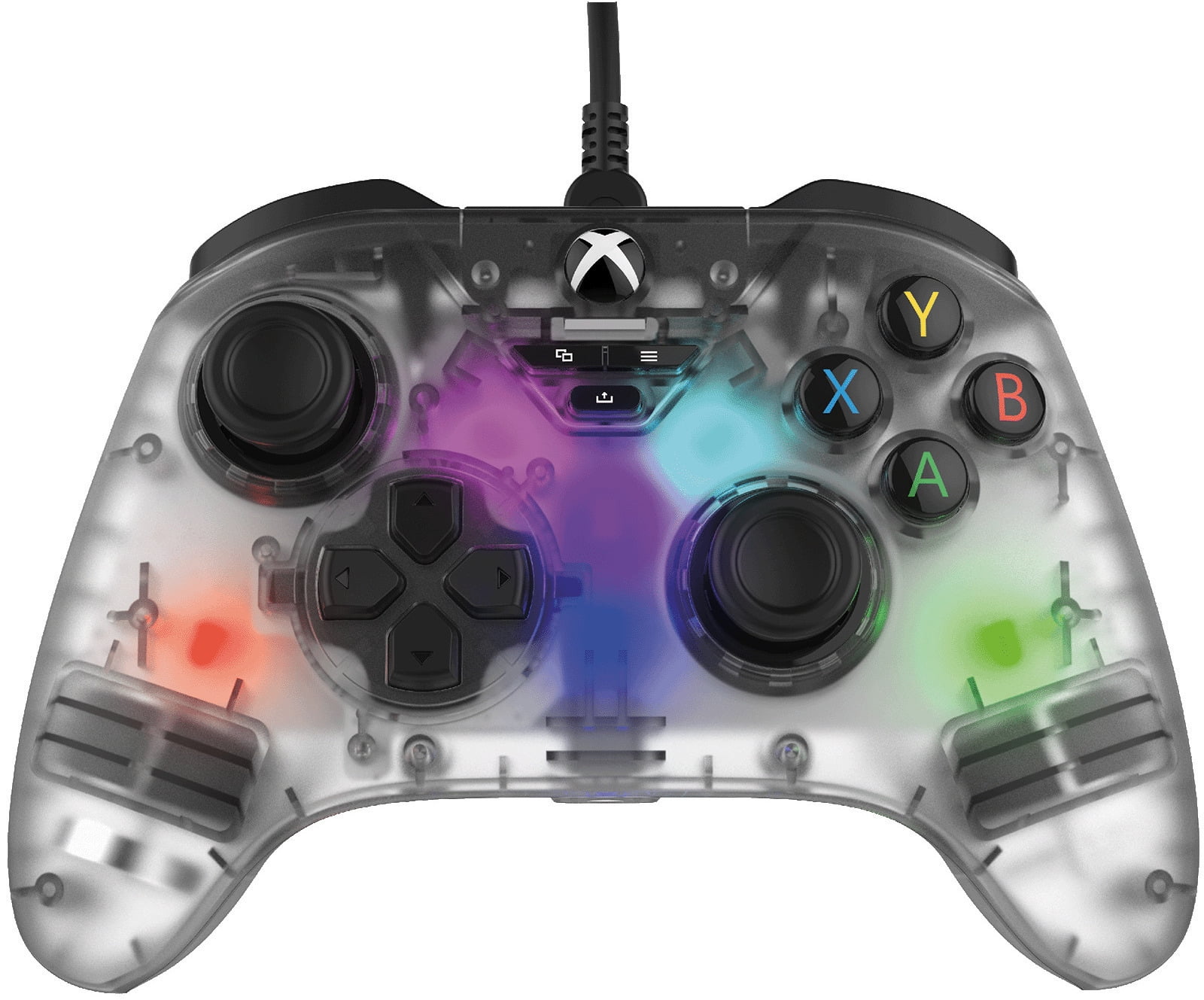 Snakebyte GamePad RGB X Controller (Clear) for Xbox Series X and PC ...