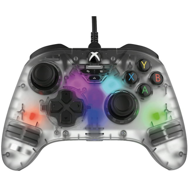 Snakebyte GamePad RGB X Controller (Clear) for Xbox Series X and PC ...