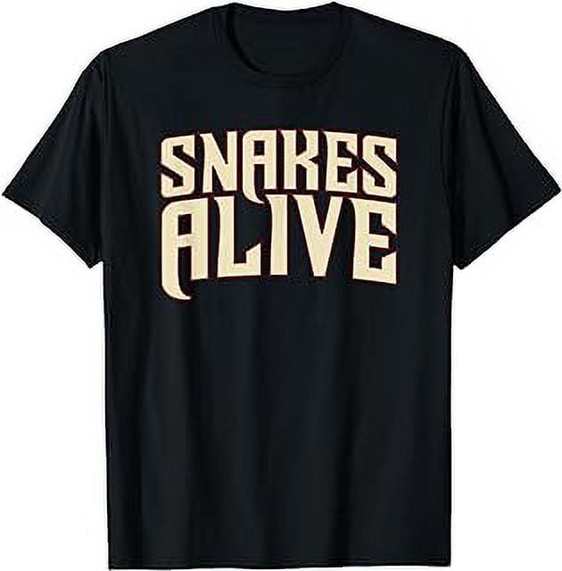 Snakes Alive T-Shirt - Walmart.com