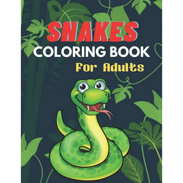 Snakes Coloring Book For Adults : A beautiful coloring books Adults ...