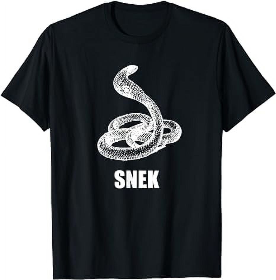 Snakes Gift, Funny Internet Animals Of The World - Snek Meme T-Shirt ...