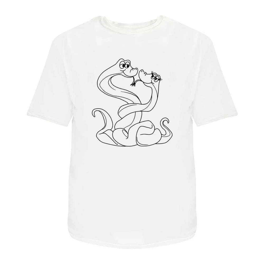 Snakes In Love' Unisex T-Shirt - 100% Cotton (S-XXL) (TA049315 ...
