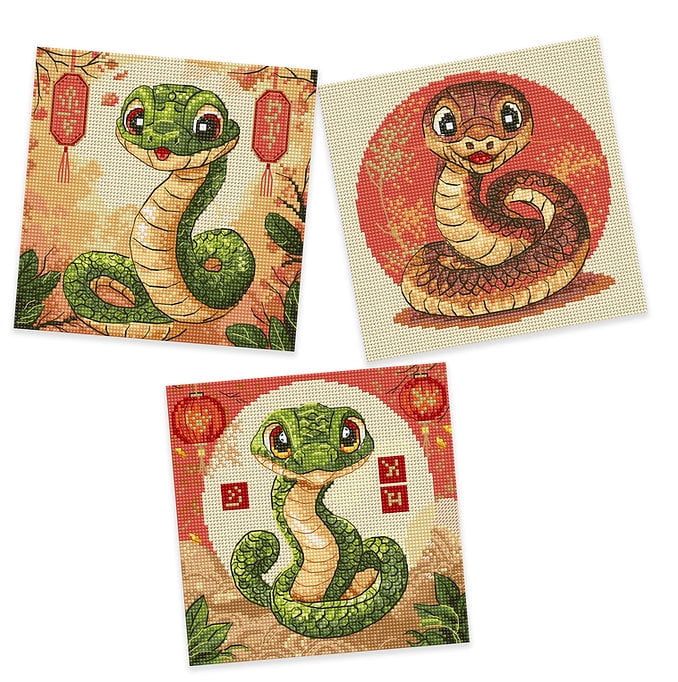 Snakes L9926 Counted Cross Stitch Kit - Walmart.com