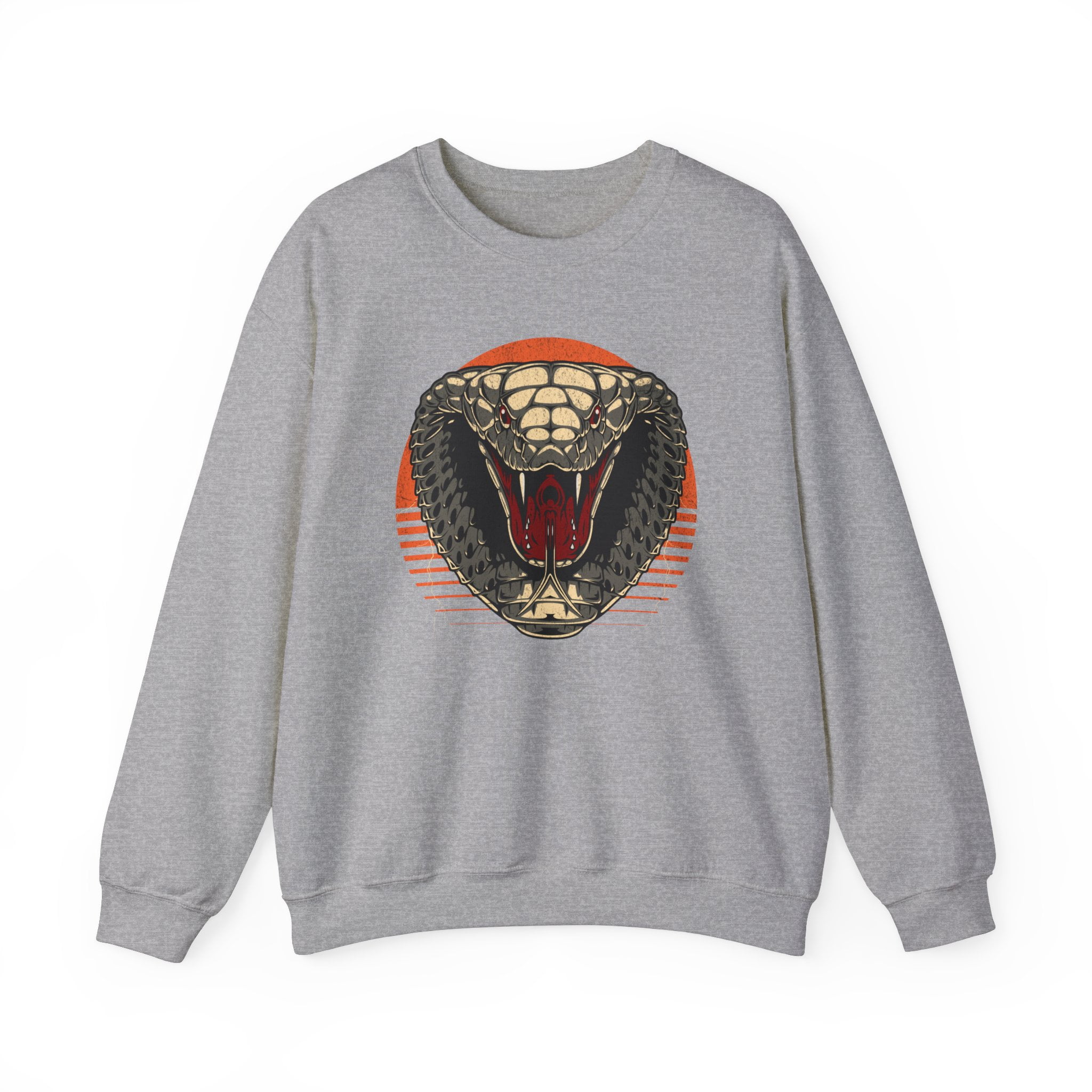 Snakes Lover Unisex Sweatshirt, Cobra Snake Sunset - Walmart.com