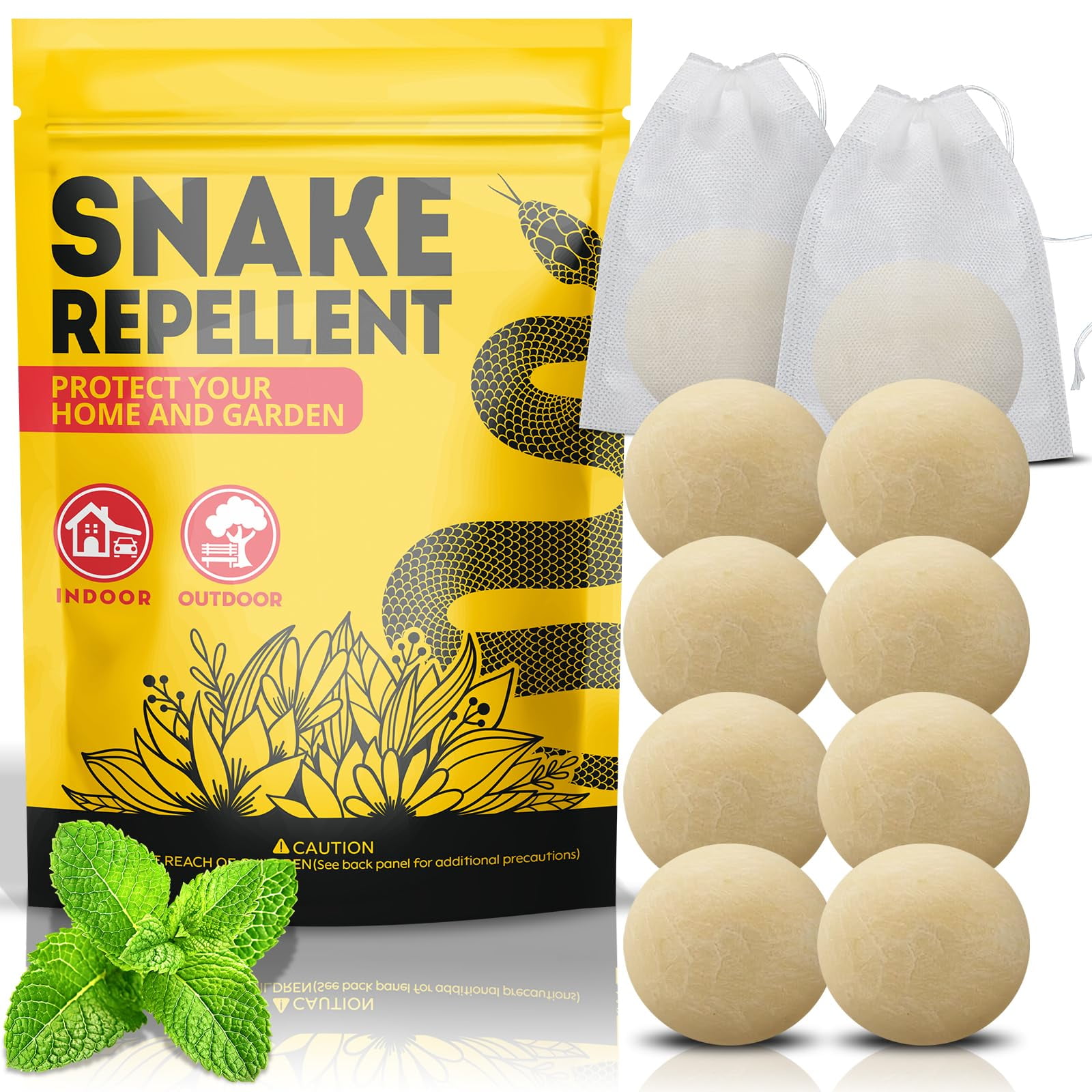 Snakes Repellent for Yard Powerful, Best Rattlesnake Repellent Indoor ...