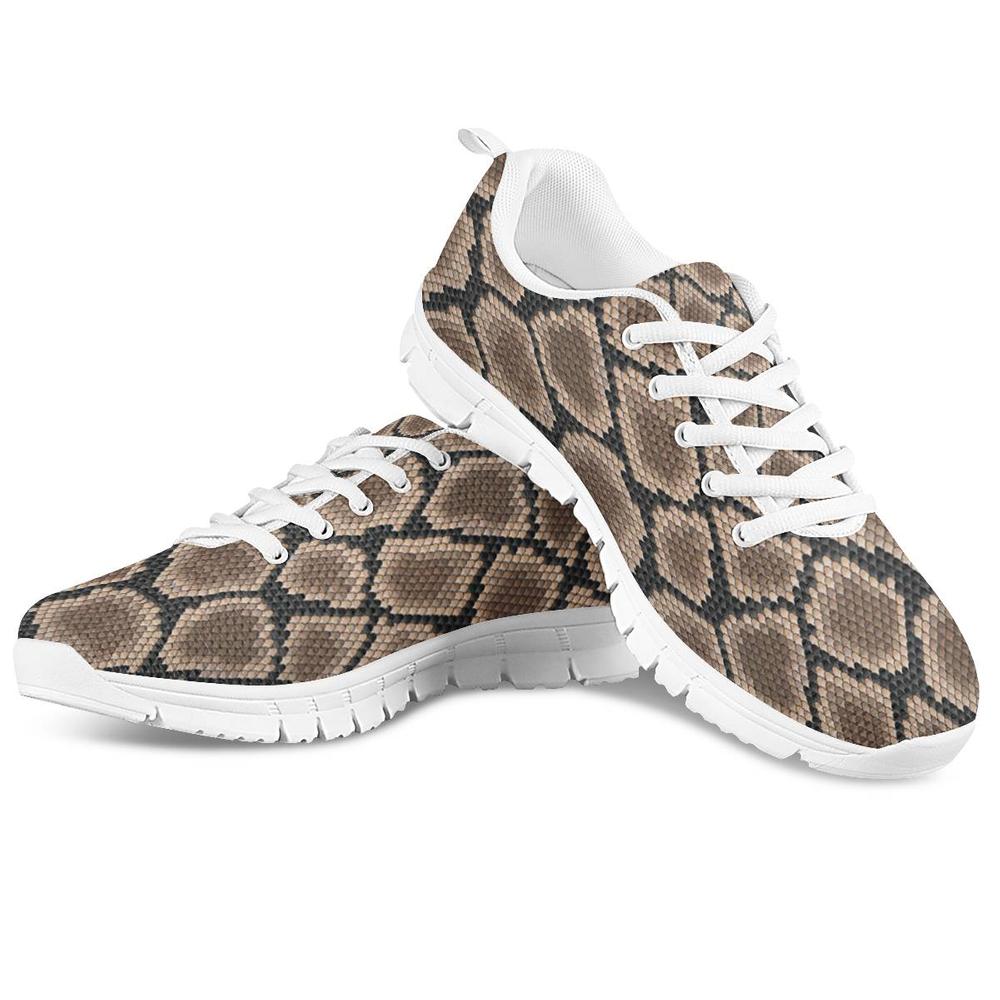 Snakeskin Python Skin Pattern Sport Jogging Running Shoes For Women ...