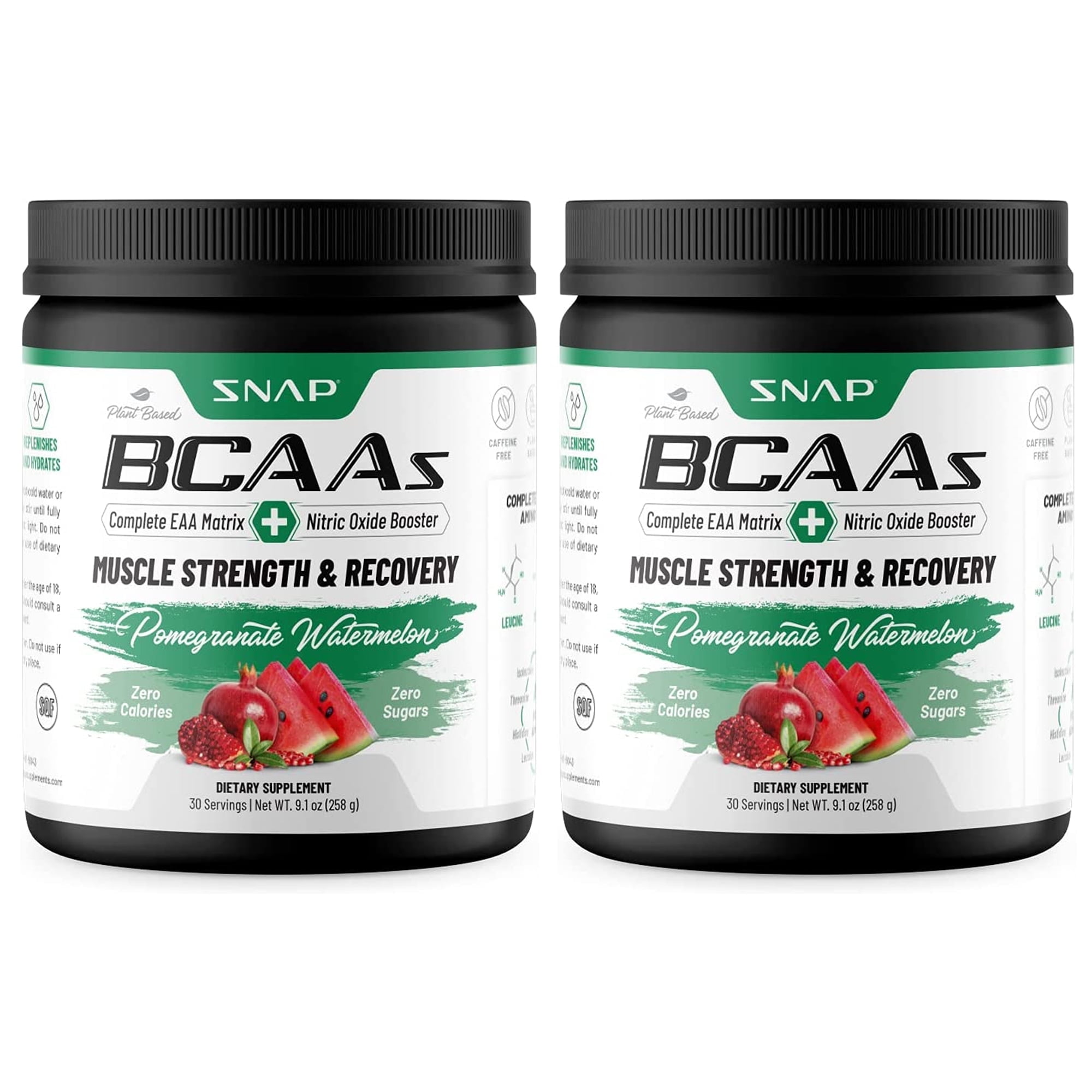 Snap BCAA Powder Essential Amino Energy - Muscle Growth, Performance ...