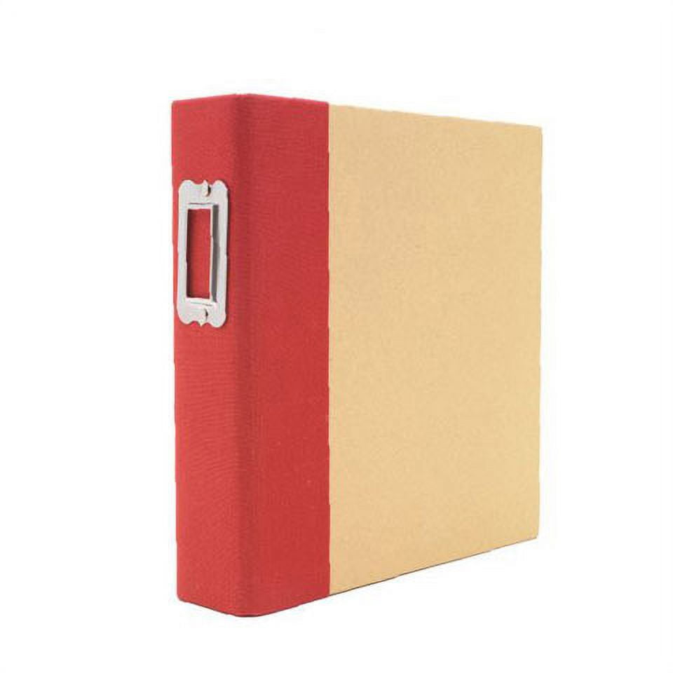 Snap Binder Red 6X8 - Walmart.com
