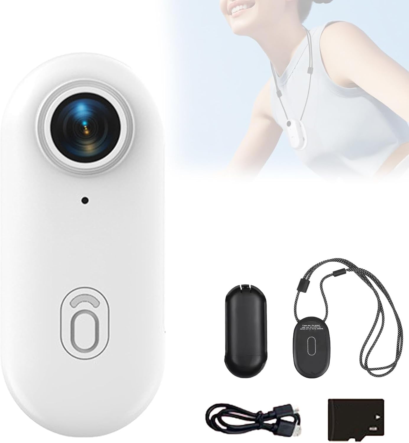 Snap Cam - 1080p/4k Wearable Snapcam Go Snap Pov Thumb Action Camera ...