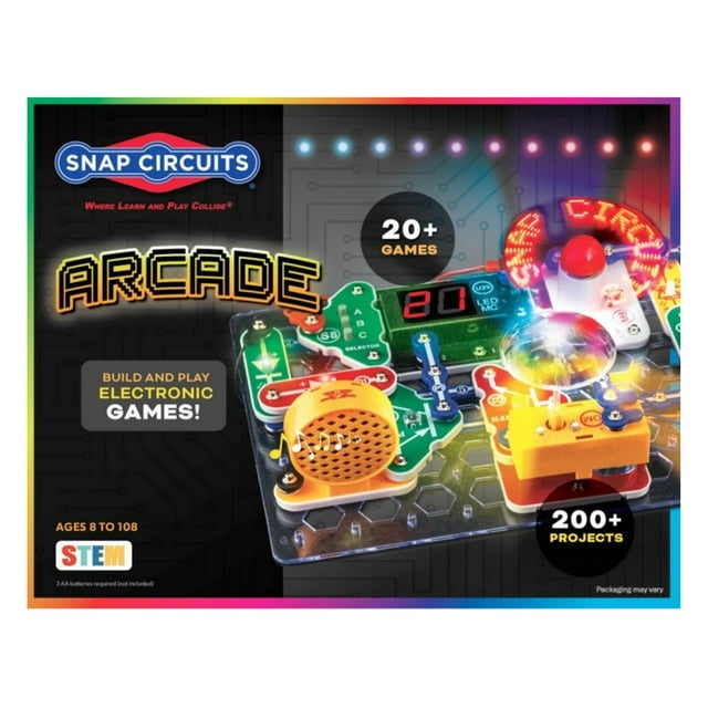Snap Circuits “Arcade”, Electronics TMA2 Exploration Kit, Stem ...