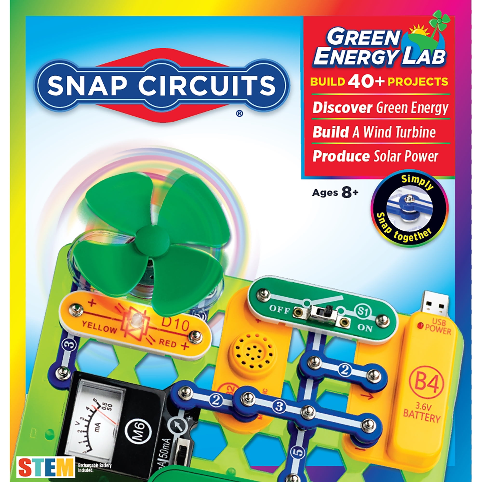 Snap Circuits® Green Energy Lab | Electronic Science Kit | Over 40 ...