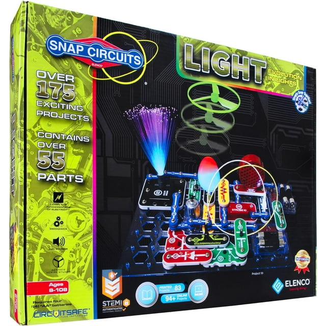 Snap Circuits Lights Electronics Discovery Kit - Walmart.com