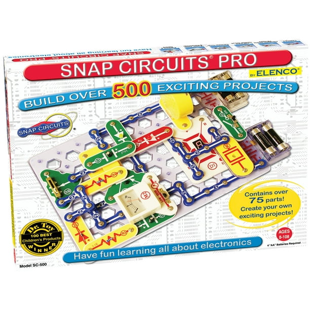 Snap Circuits® Pro SC500 | Electronic Science Kit | 500 Project STEM ...