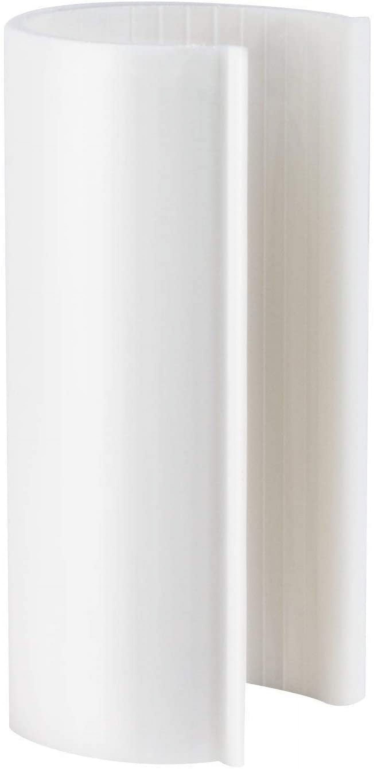 Snap Clamp EZ White 1/2 Inch X 4 Inches Wide for 1/2 PVC Pipe 10 per ...