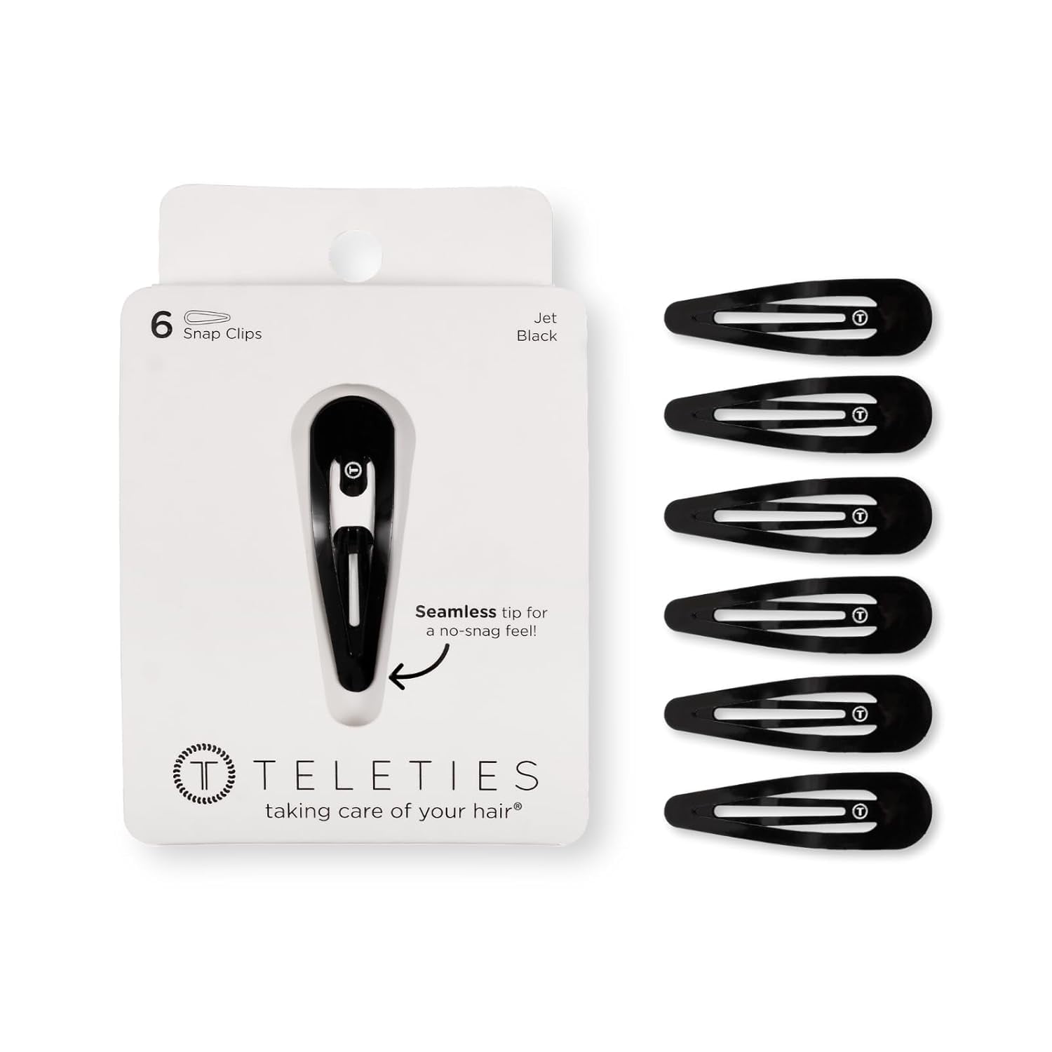 - Snap Clip - Snag-Free Design - Barrette for Women & Girls - Gentle ...