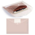 Snap Closure Plastic Document Envelopes, File Organizer Sleeves, Folder ...