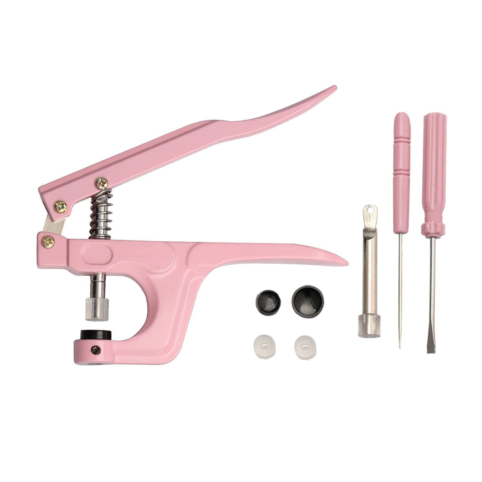 Snap Fastener Pliers Snaps Hand Tools for Sewing Crafting Pink ...