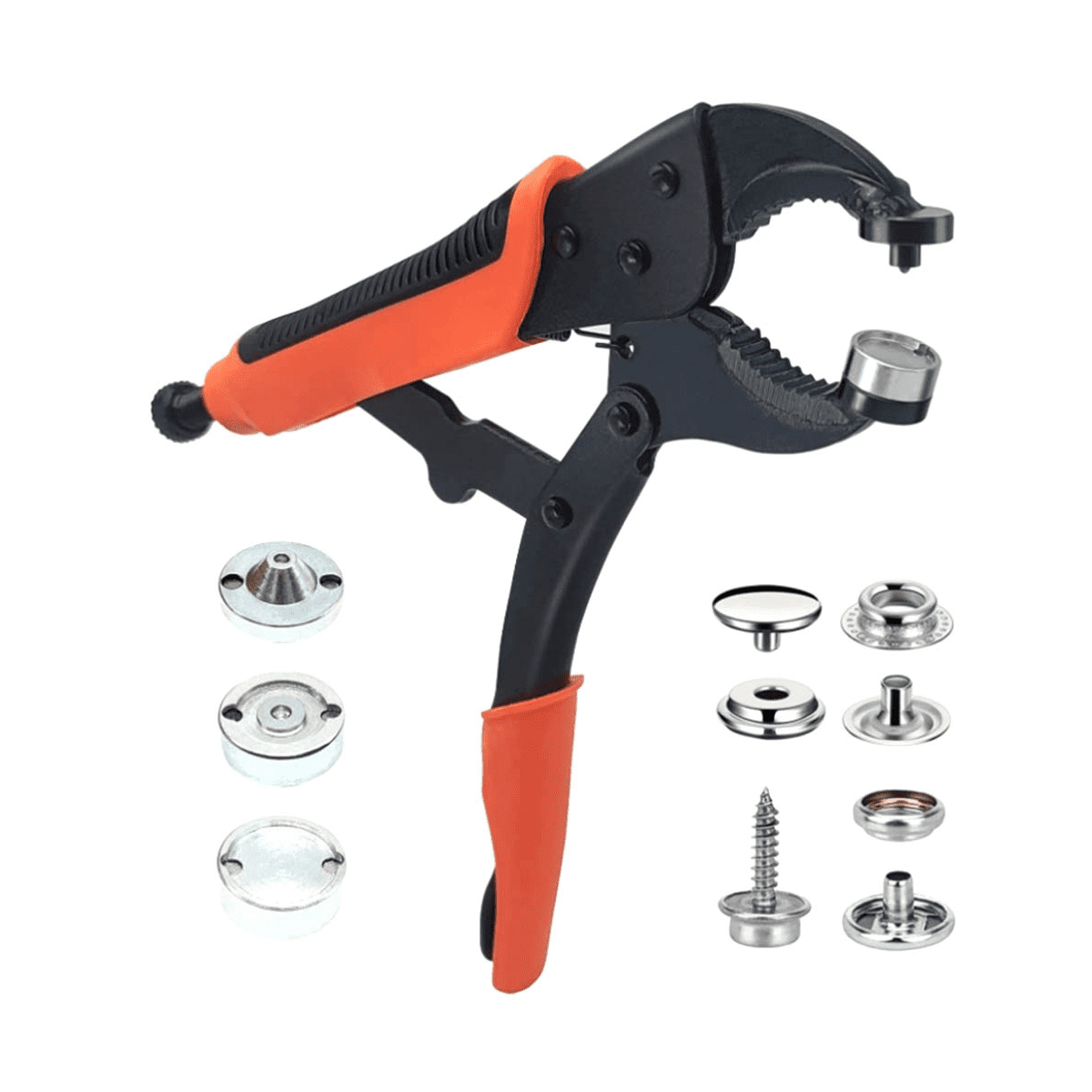 Snap Fastener Tool Adjustable Snap Setter Tool with 15Mm Snaps for Boat ...