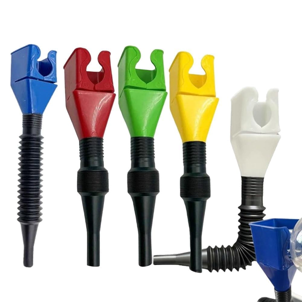 Snap Funnel with Extendable Flexible Spout, 2025 New Car Flexible ...