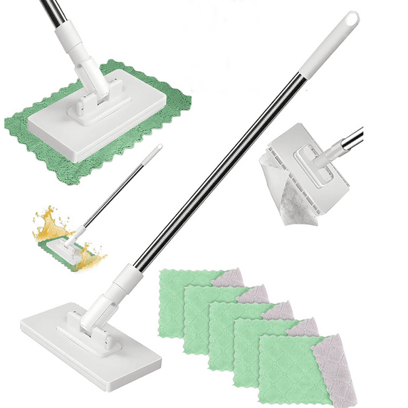 Snap Grip Mini Mop,Convenient Cloth Changing Clever Snap-Grip Minimop ...