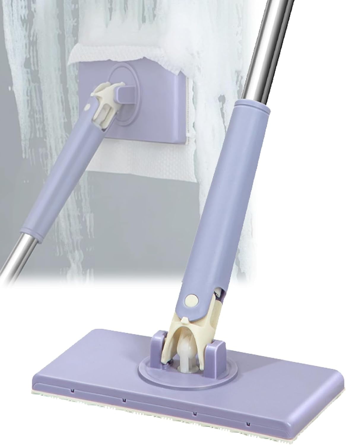 Snap Grip Mini Mop, Convenient Cloth Changing Mini Mop, Retractable Gap ...