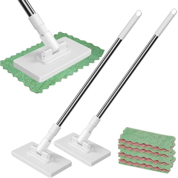 Snap Grip Mini Mop, No-Wash Mop, Zero Touch Mini Mop Wet and Dry ...