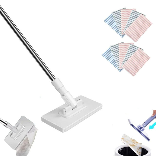 Mini Mop, Zero Touch Mini Mop,Mini Mop For Kitchen Counter,No Wash Lazy ...
