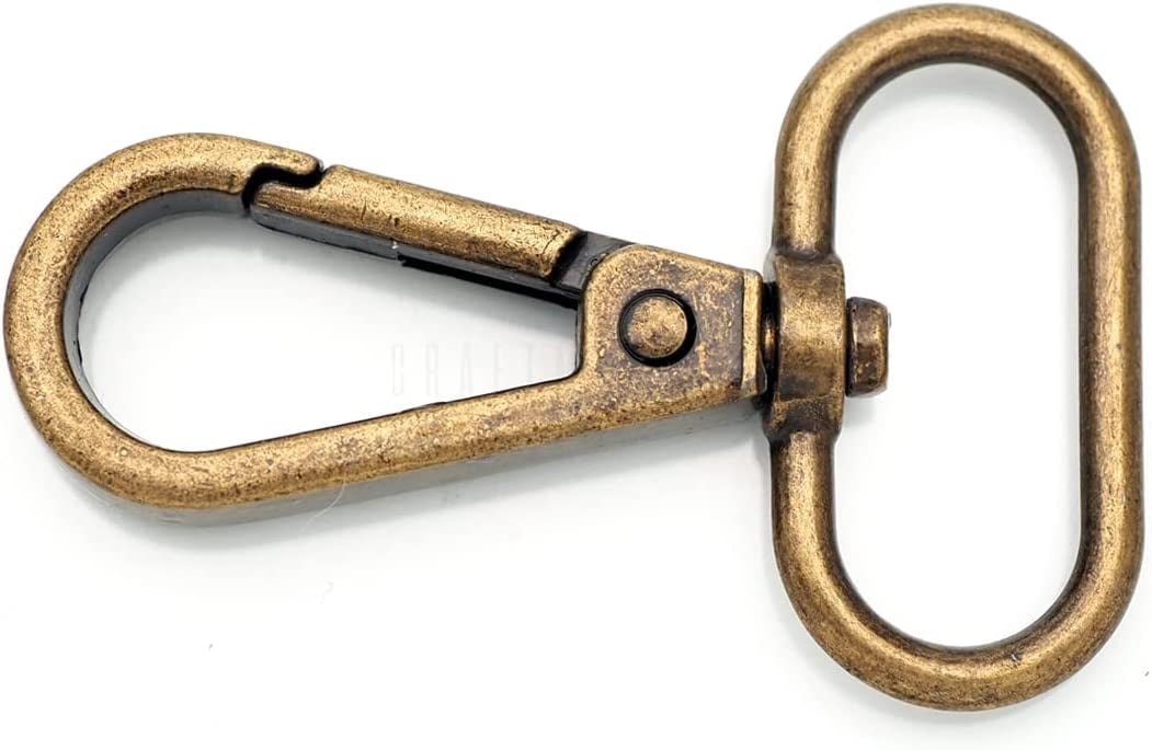 Snap Hook Swivel Push Gate Lobster Clasps Fashion Clips Purse Making ...