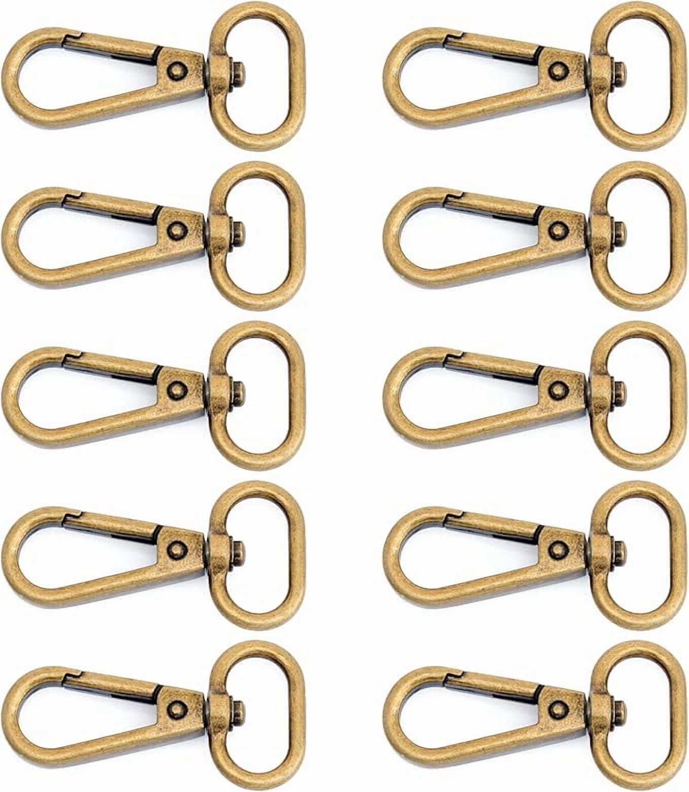 Snap Hook Swivel Push Gate Lobster Clasps Fashion Clips Purse Making ...
