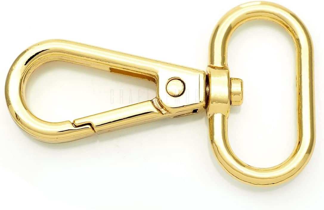 Snap Hook Swivel Push Gate Lobster Clasps Fashion Clips Purse Making ...