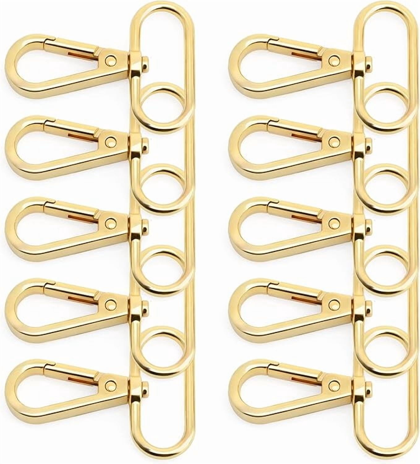 Snap Hook Swivel Push Gate Lobster Clasps Fashion Clips Purse Making ...