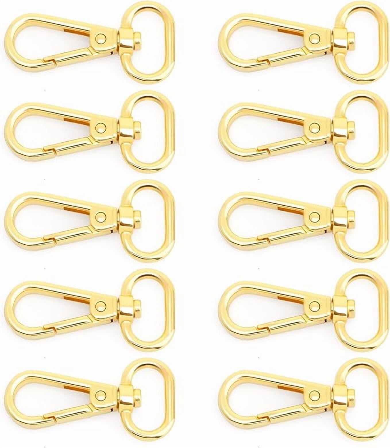Snap Hook Swivel Push Gate Lobster Clasps Fashion Clips Purse Making ...