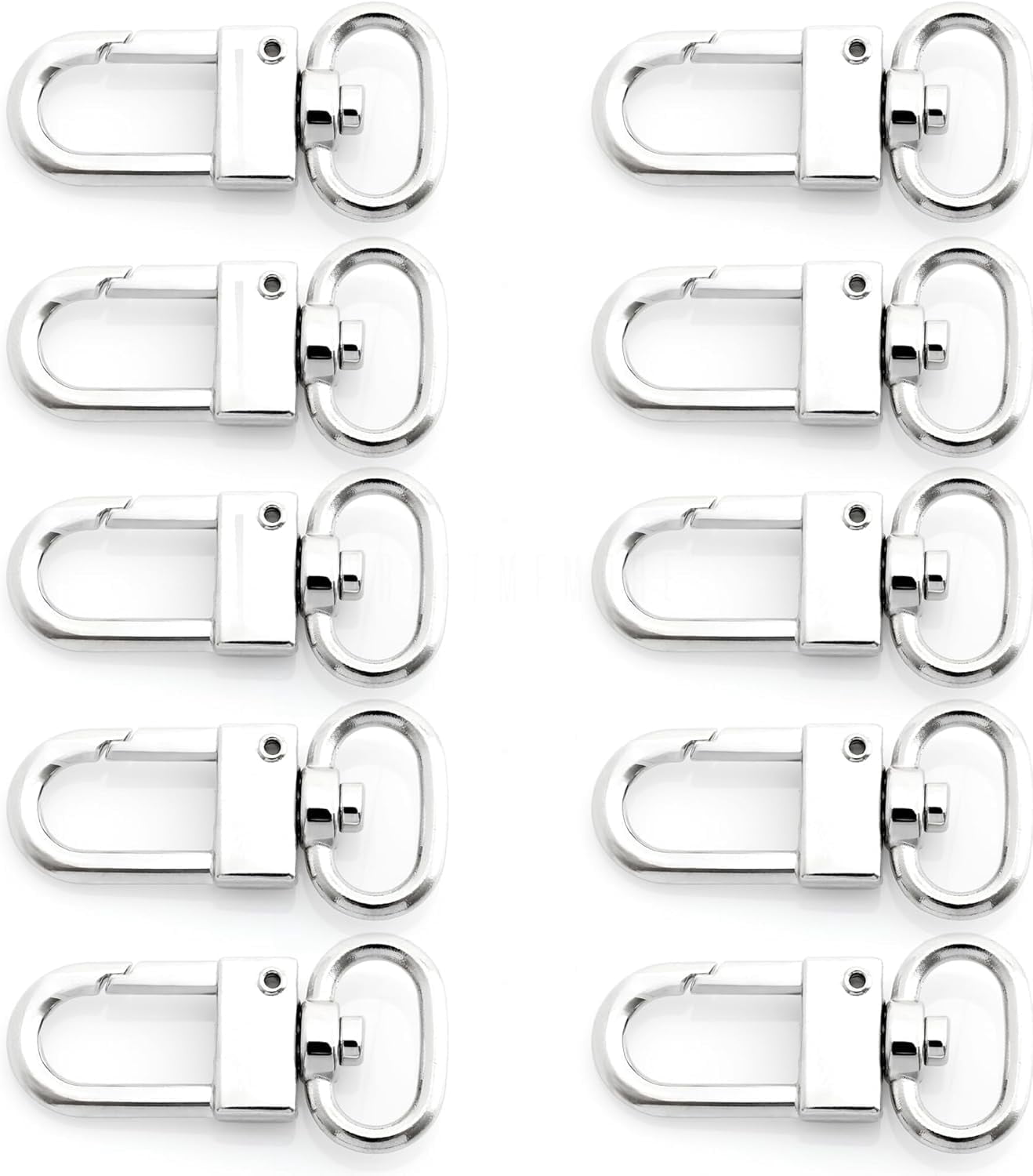 Snap Hook Tiny Push Gate Swivel Lobster Clasps for Bags Belts Landyards ...