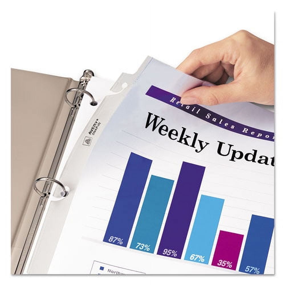 Snap-In Heavyweight Sheet Protector, Letter, Diamond Clear, 50/box ...