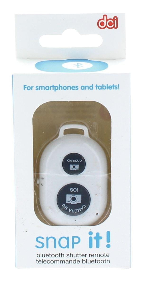 Snap It! Smart Phone Bluetooth Photo Remote: White - Walmart Business ...