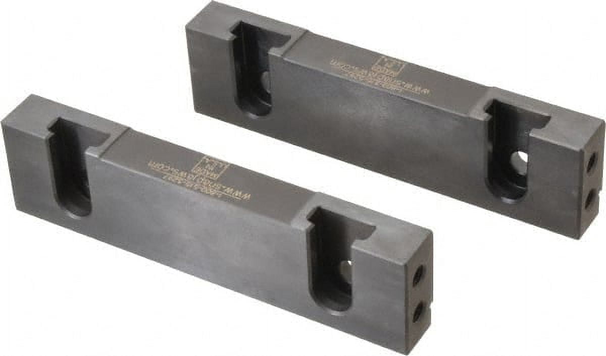 Snap Jaws 6" Wide x 1.53" High x 0.73" Thick, Step Vise Jaw - Walmart.com
