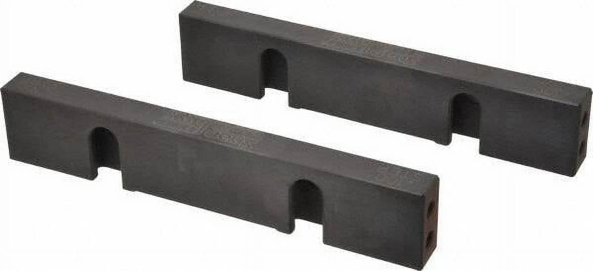 Snap Jaws 8" Wide x 1.53" High x 0.73" Thick, Step Vise Jaw Steel ...