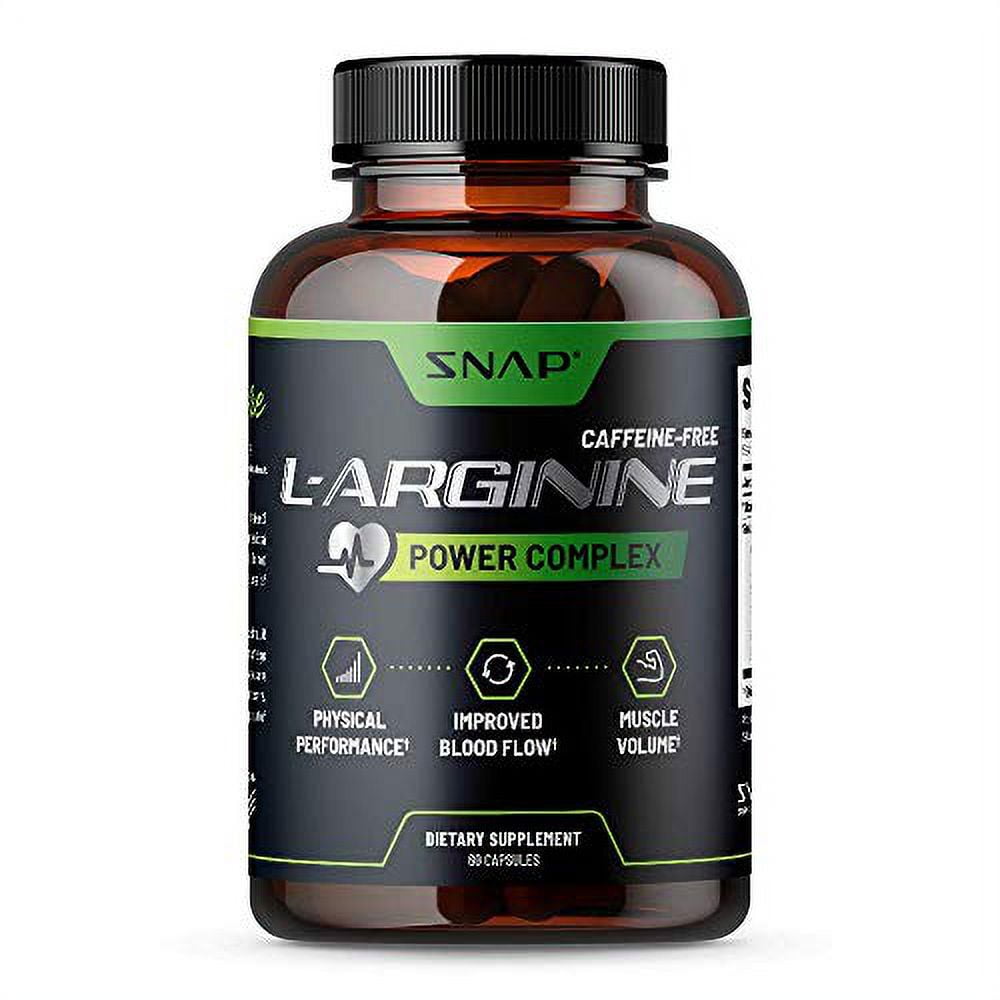 Snap L Arginine Capsules - Blood Circulation Supplements with ...