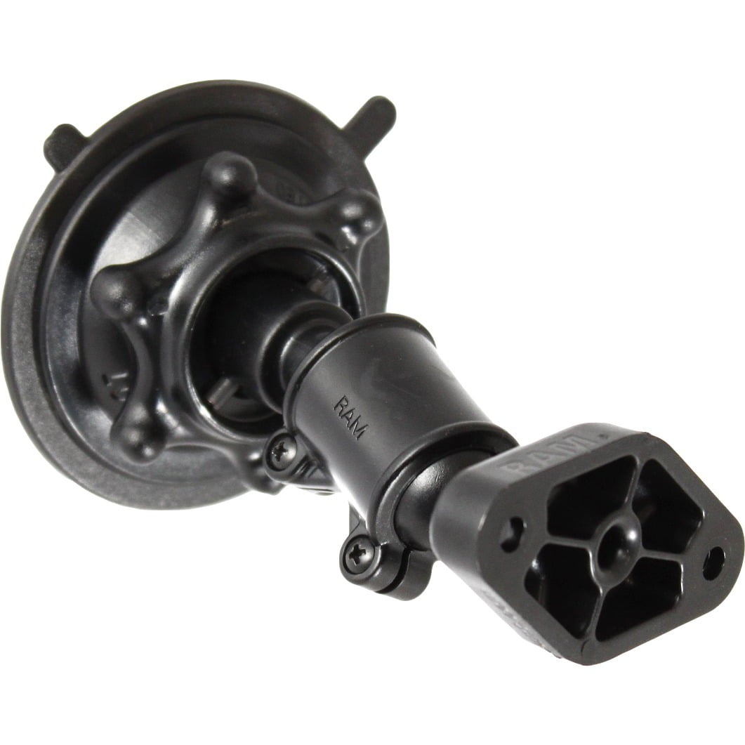 Snap-Link Long Double Socket Suction Cup Mount with Diamond Plate ...